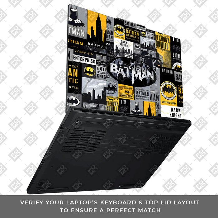 Batman Collage Lenovo Legion Pro 5 16ADR10 Laptop Skin