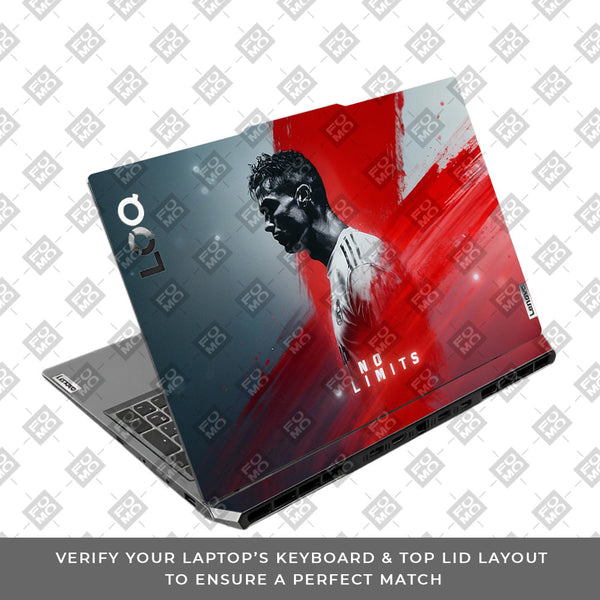 No Limits Ronaldo Spirit Lenovo LOQ 2024, 2025 Laptop Skin