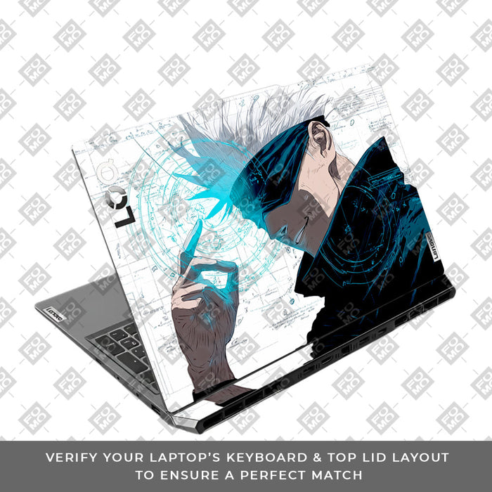 Gojo Satoru Power Lenovo LOQ 2024, 2025 Laptop Skin