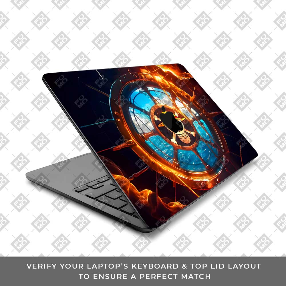 Straw Hat Pirates Emblem MacBook Air 13 Intel 2020 Laptop Skin