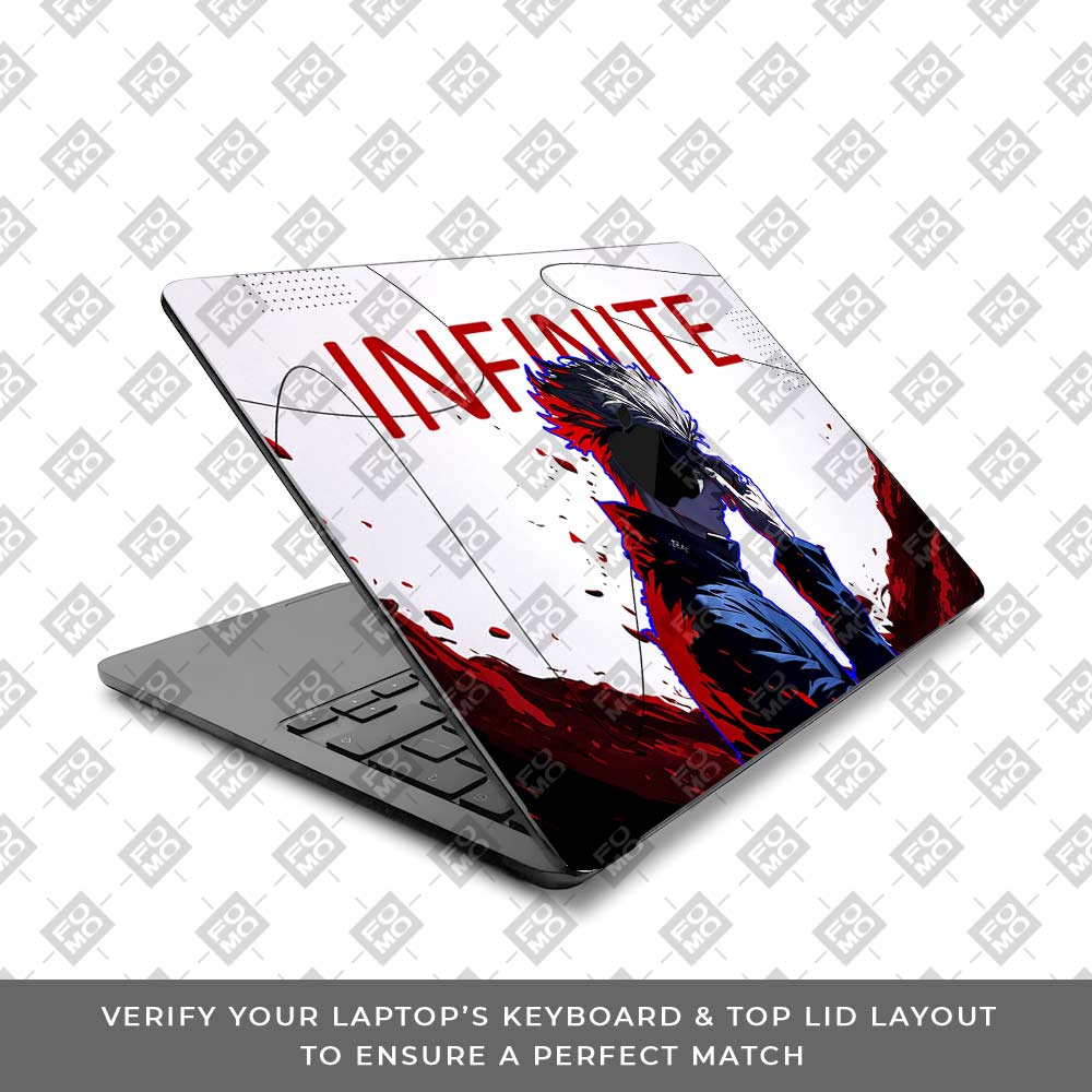 JJK Satoru Gojo MacBook Air 13 M4 2025 Laptop Skin