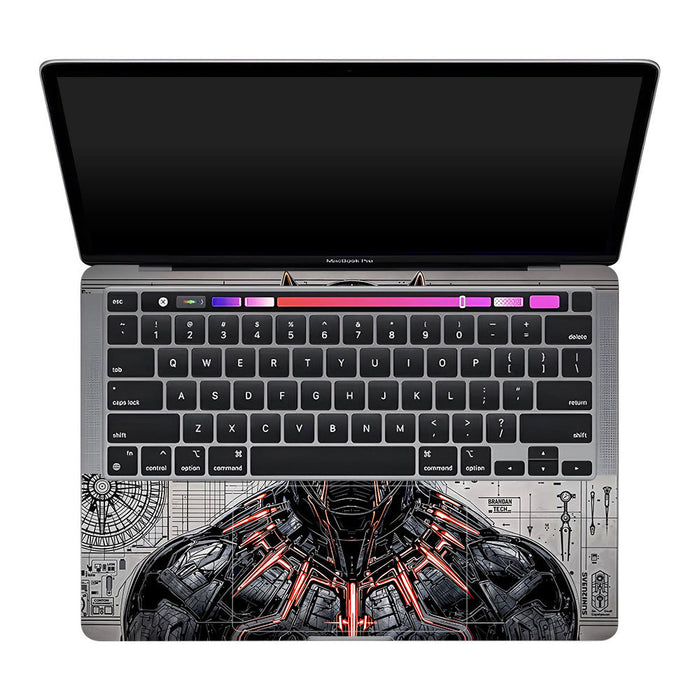 Black Panther Vibranium Tech MacBook Pro 13 M1 2020 Laptop Skin