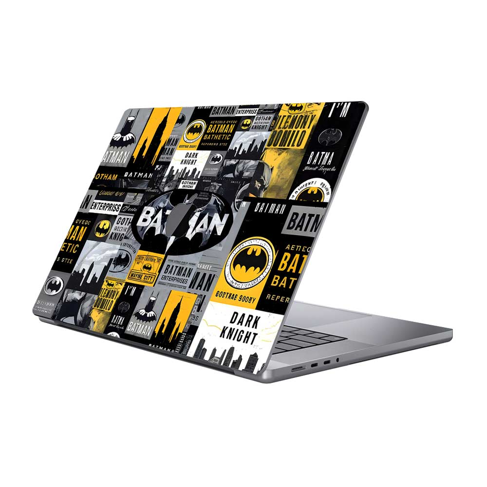 Batman Collage MacBook Pro 14 M1, M2, M3, M4 2021-2024 Laptop Skin