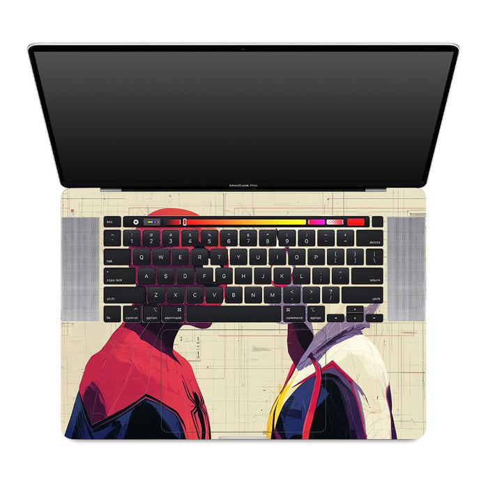 Spider Man X Spider Gwen MacBook Pro 16 2019 Laptop Skin