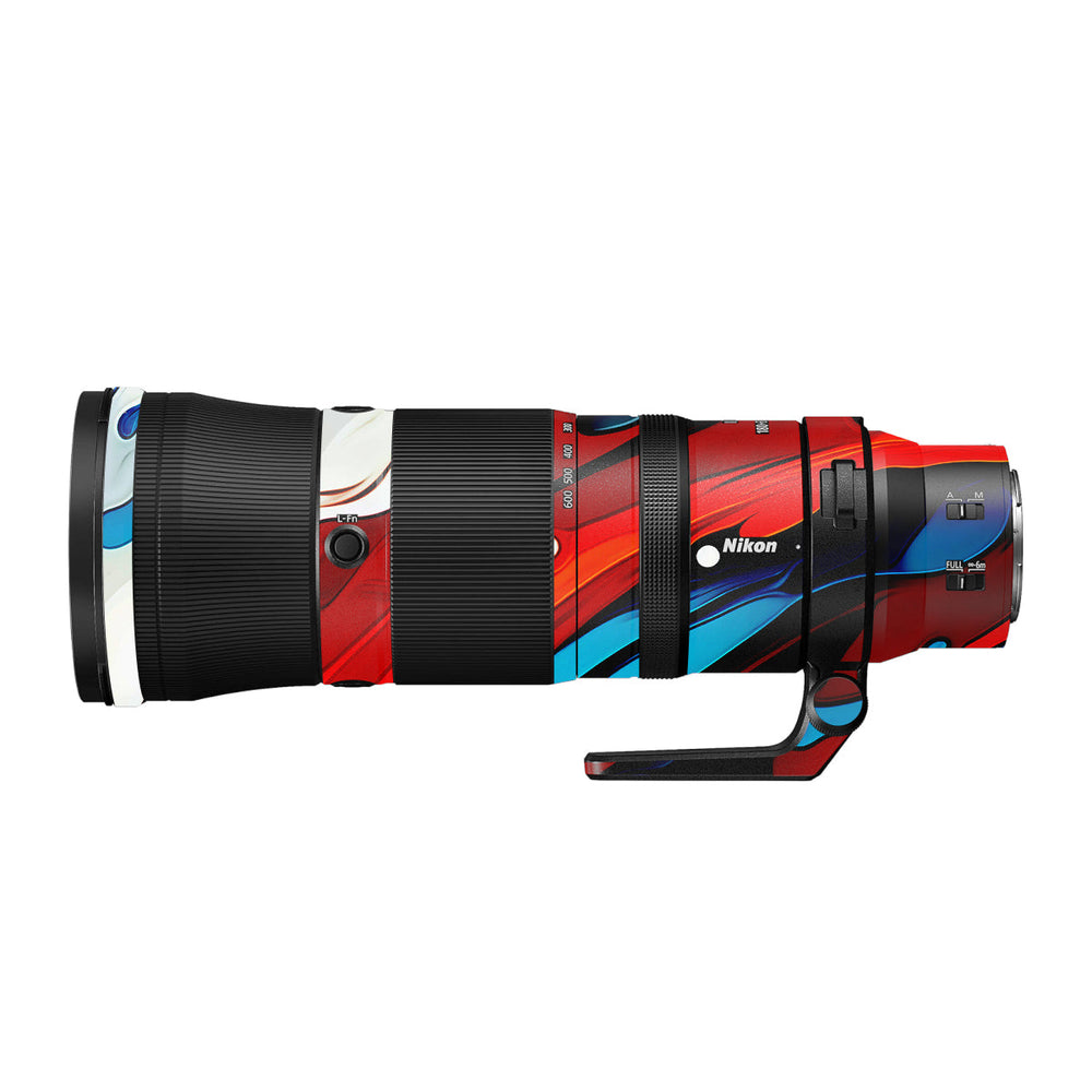 Fire & Ice Flow Nikon Nikkor Z 180-600mm F/5.6-6.3 VR Camera Lens Skin