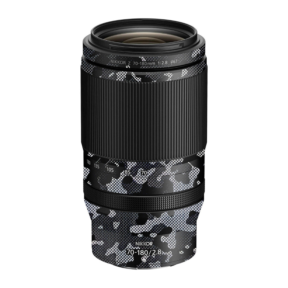 Stealth Grey Camo Nikon Nikkor Z 70-180mm F/2.8 Camera Lens Skin