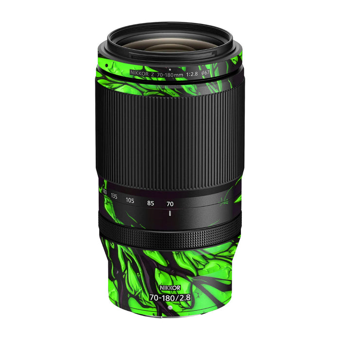 Venom Green Nikon Nikkor Z 70-180mm F/2.8 Camera Lens Skin