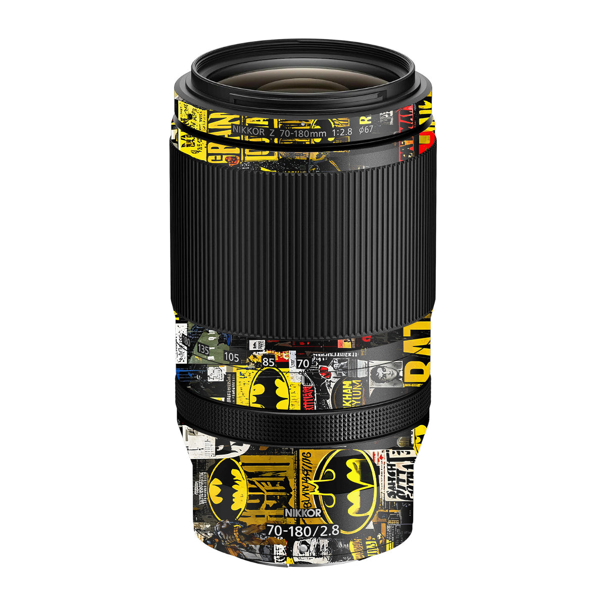 Batman Collage Nikon Nikkor Z 70-180mm F/2.8 Camera Lens Skin