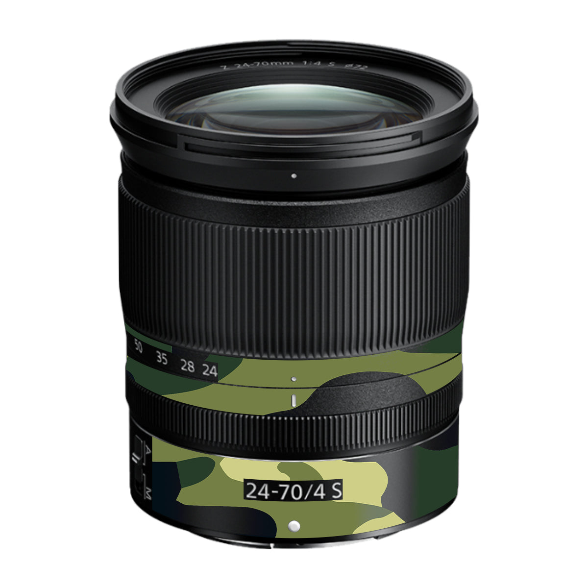 Forest Green Camo Nikon Nikkor Z 24-70mm F/4 S Camera Lens Skin