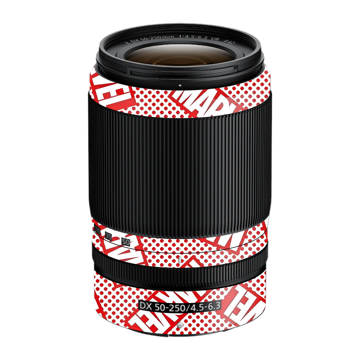 Marvel Comics Nikon Nikkor Z DX 50-250mm F/4.5-6.3 VR Camera Lens Skin