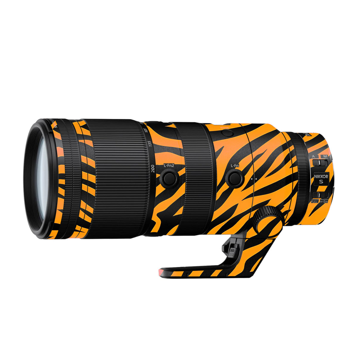 Zebra Gold Pattern Nikon Nikkor Z 70-200mm F/2.8 Camera Lens Skin