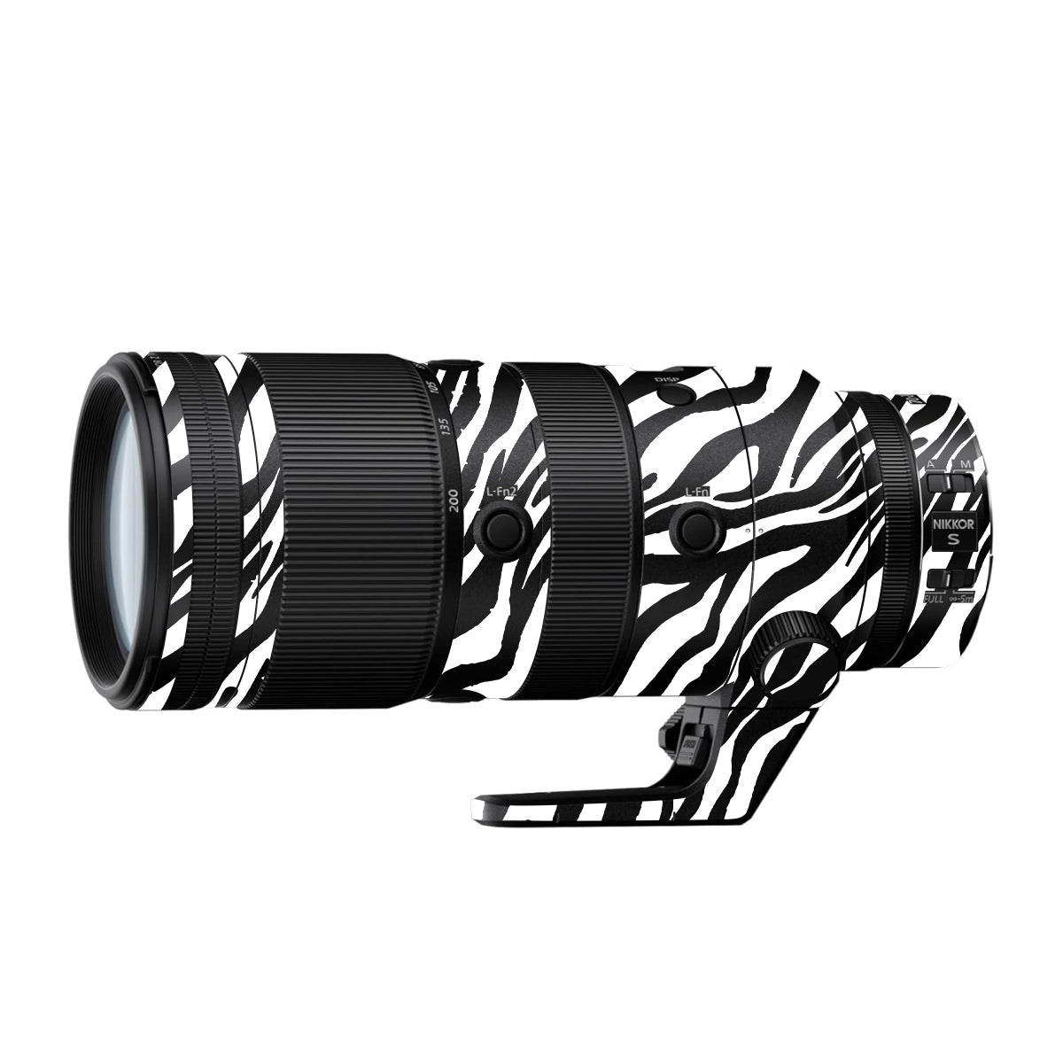 Classic Zebra Stripes Nikon Nikkor Z 70-200mm F/2.8 Camera Lens Skin