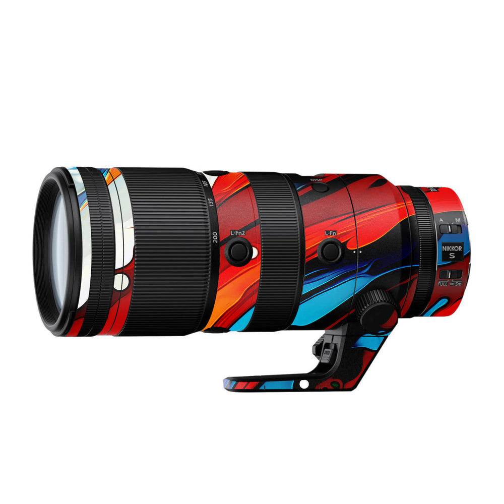 Fire & Ice Flow Nikon Nikkor Z 70-200mm F/2.8 Camera Lens Skin