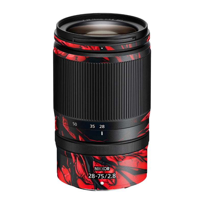 Venom Red Nikon Nikkor Z 28-75mm F/2.8 Camera Lens Skin