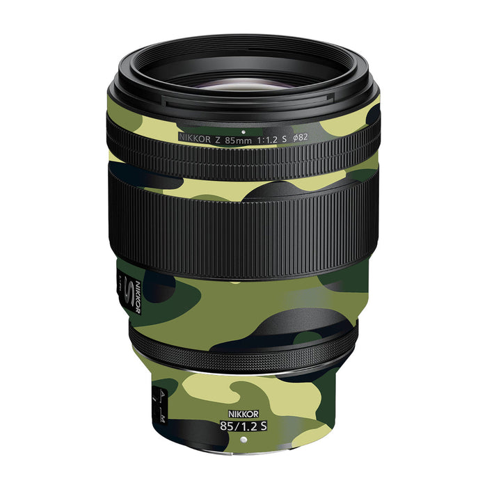 Forest Green Camo Nikon Nikkor Z 85mm F/1.2 S Camera Lens Skin
