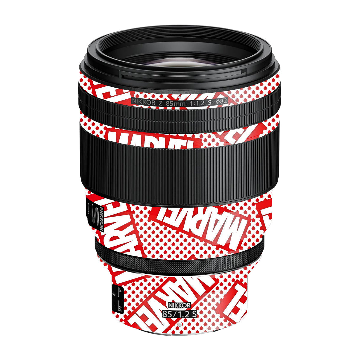 Marvel Comics Nikon Nikkor Z 85mm F/1.2 S Camera Lens Skin