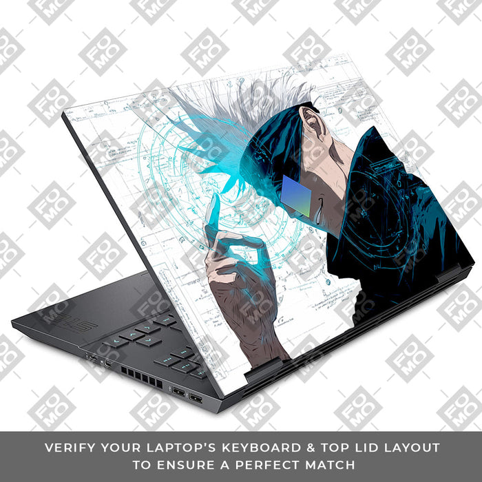 Gojo Satoru Power HP Omen 15 Laptop Skin