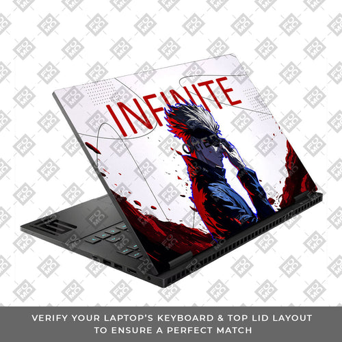 JJK Satoru Gojo HP Omen Gaming 16 Laptop Skin