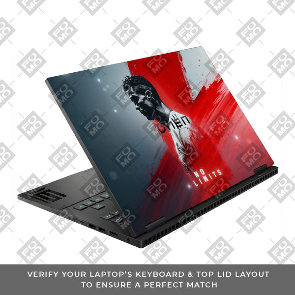 No Limits Ronaldo Spirit HP Omen Gaming 16 Laptop Skin