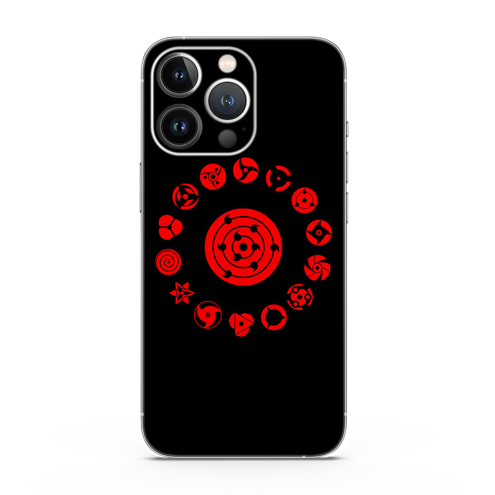 All Sharingan Naruto Skin