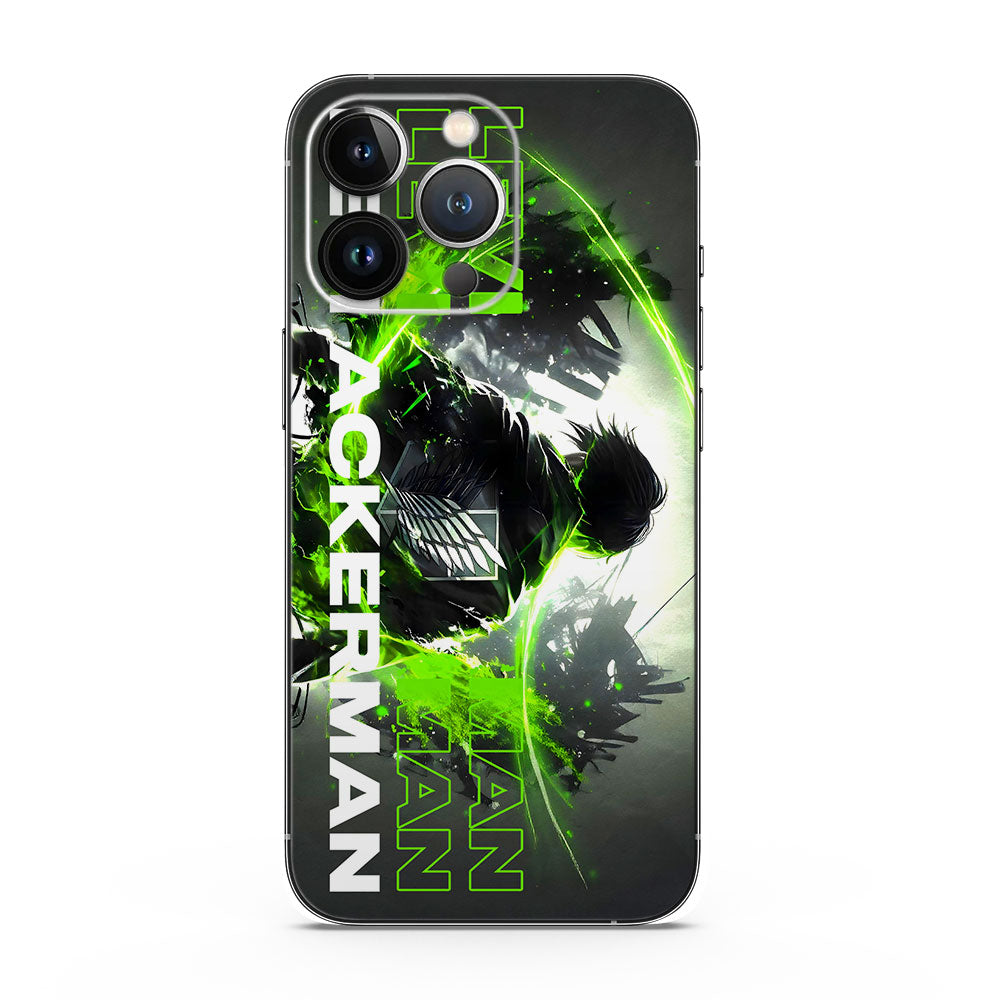 Levi Battle Fury Anime Mobile Skins