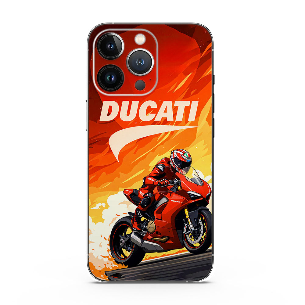 Red Ducati Panigale Mobile Skins