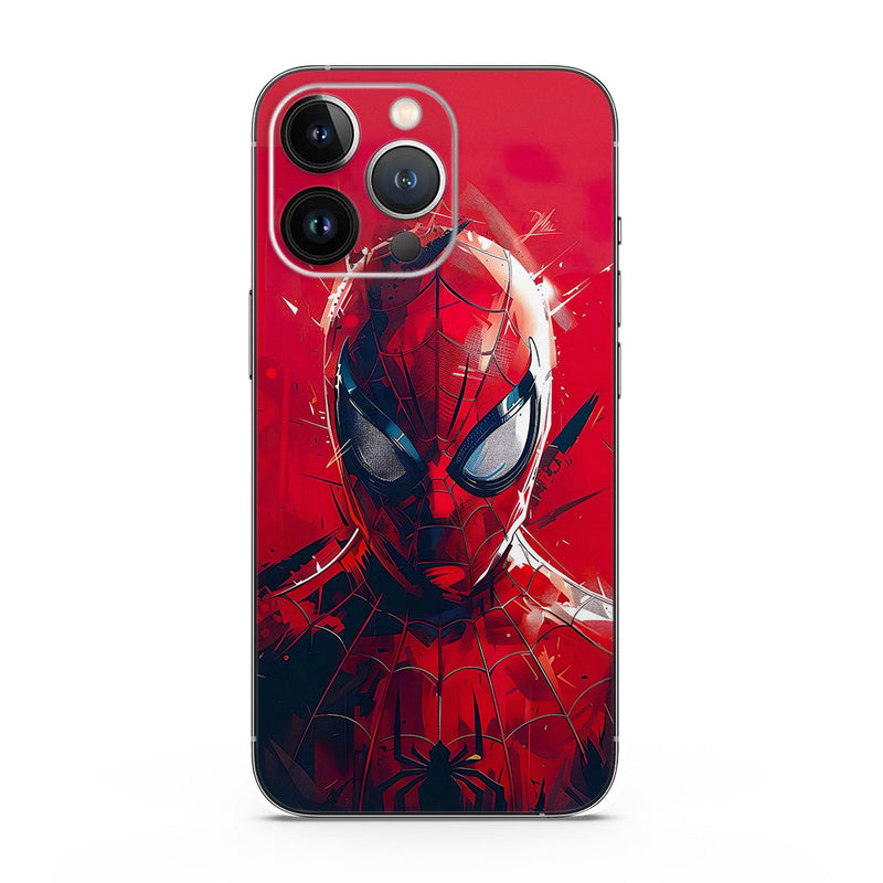 Spider-Verse Red Mask Comics Mobile Skins