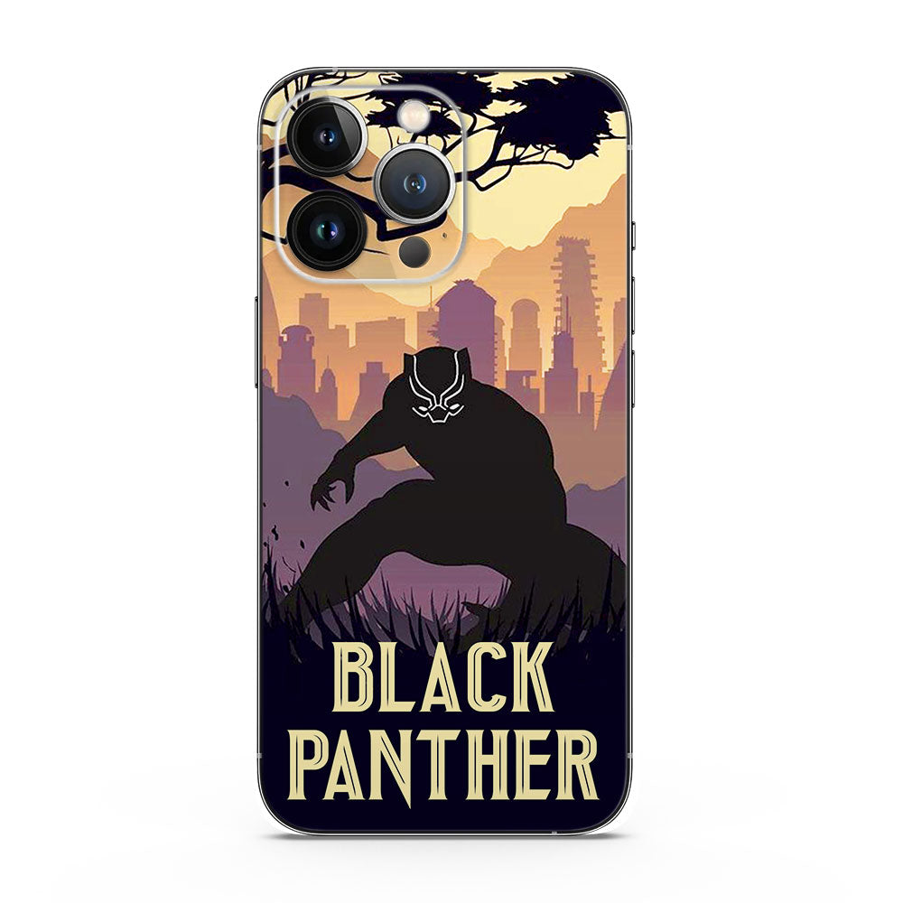 Black Panther Dusk Comics Mobile Skins