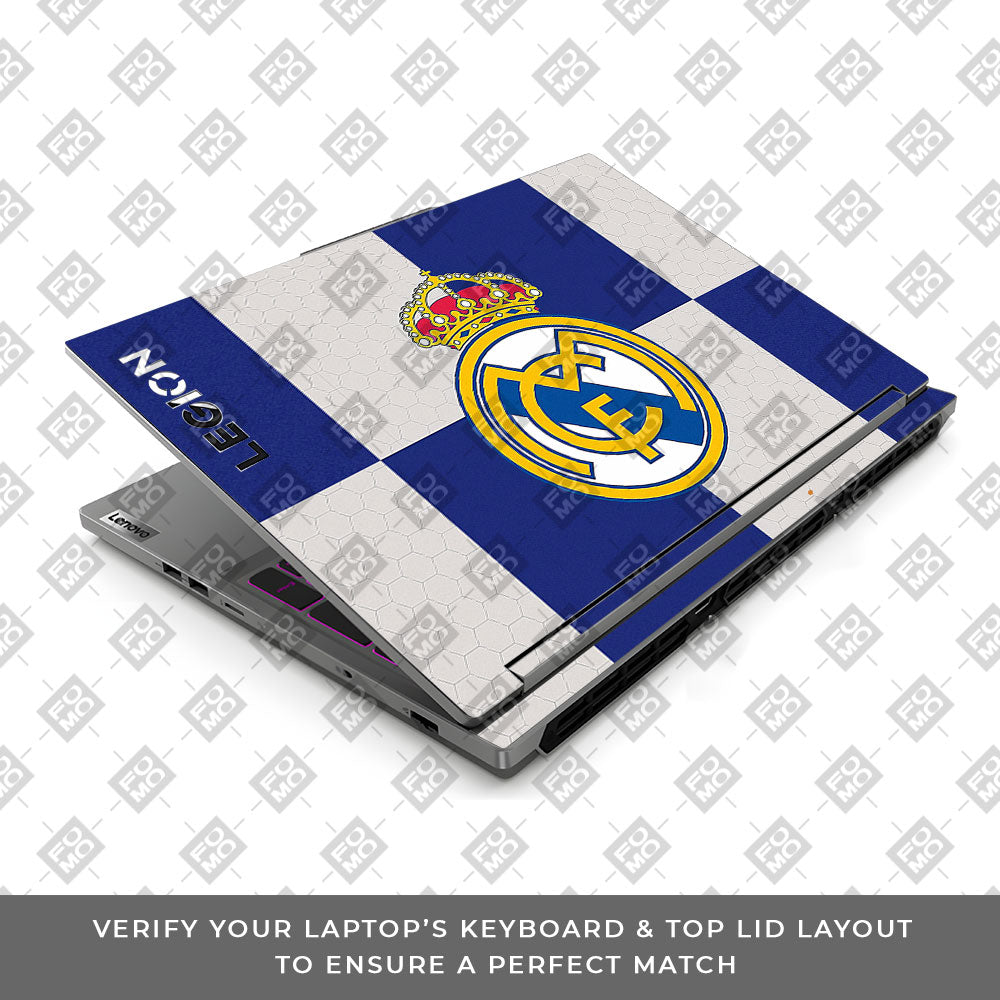 Royal Reign Real Madrid Glory Lenovo Legion 5 16IRX9 Laptop Skin