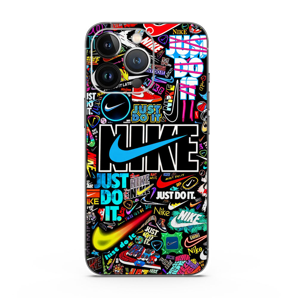 Just Do It Nike Collage Mobile Skins