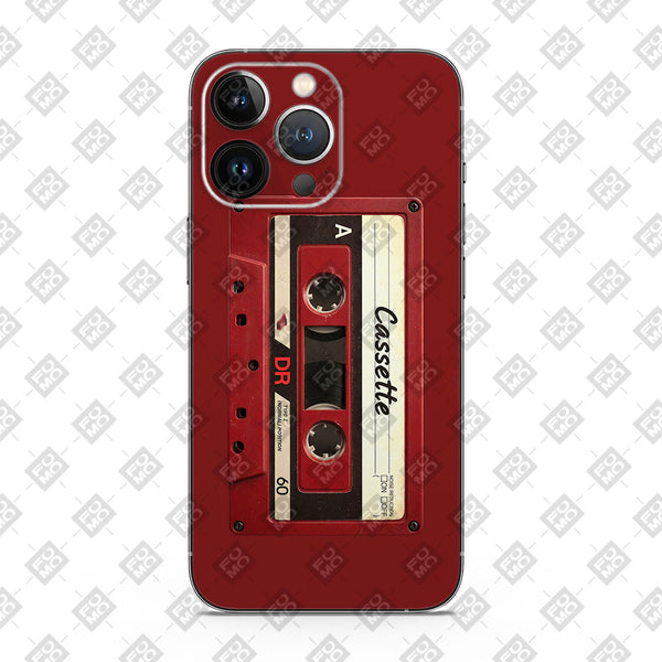 The Retro Cassette 3D Mobile Skin