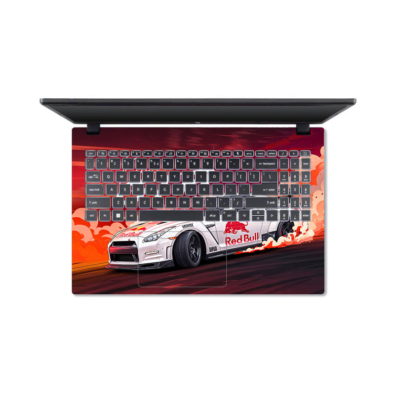 Nissan GTR Red Bull Drift Fury Acer Nitro V ANV15 51 55CA 3D Laptop Sk