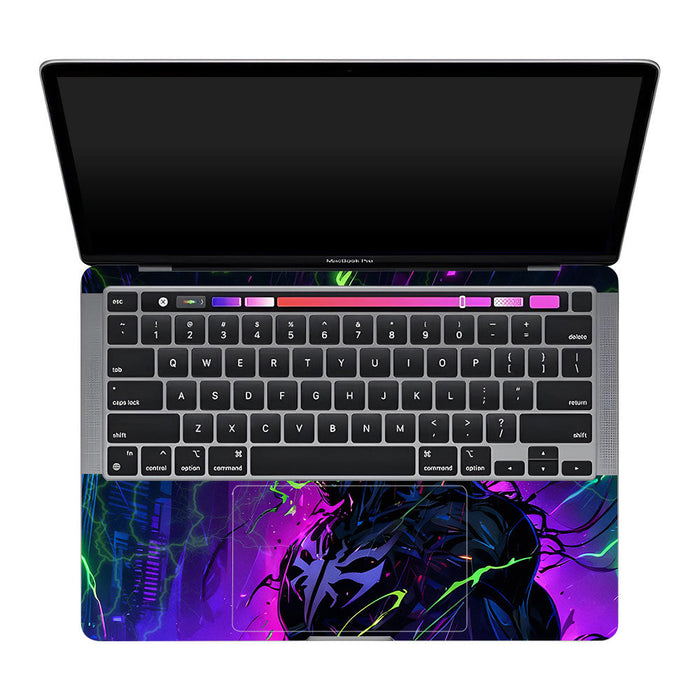 Venom Chaos Surge MacBook Pro 13 M2 2022 3D Laptop Skin