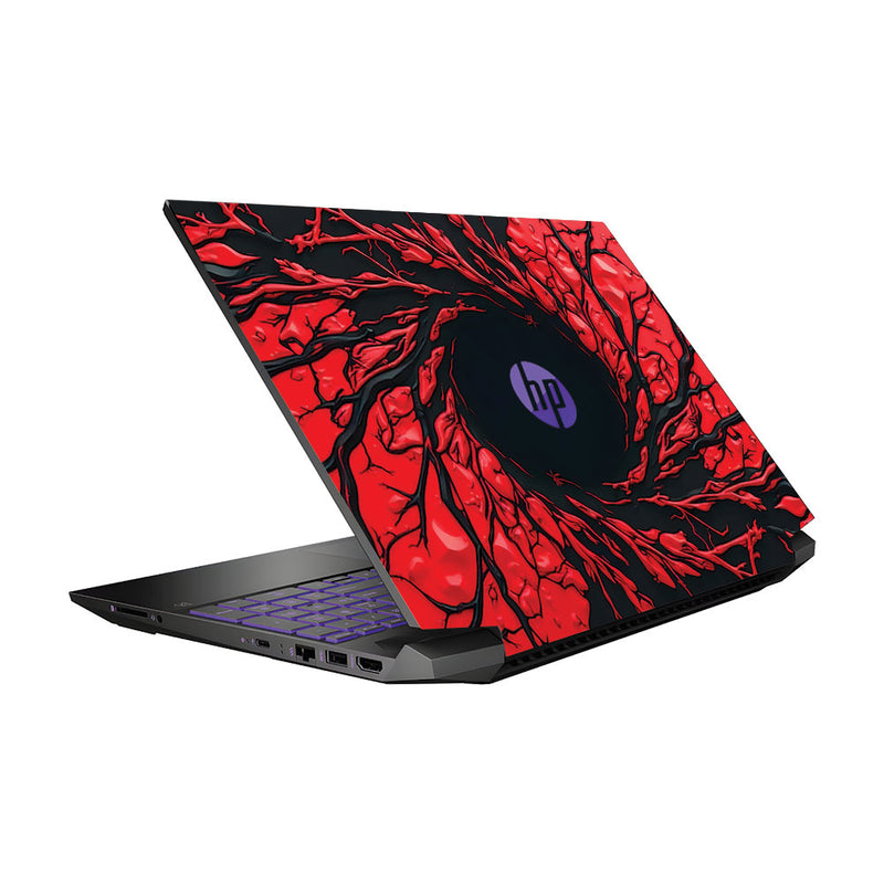 Spiderman Web Red HP Pavilion Gaming 15 EC Series Laptop Skin