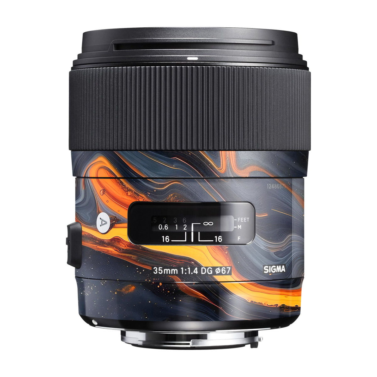 Lava Marble Sigma 35mm F/1.4 DG Canon Mount Camera Lens Skin