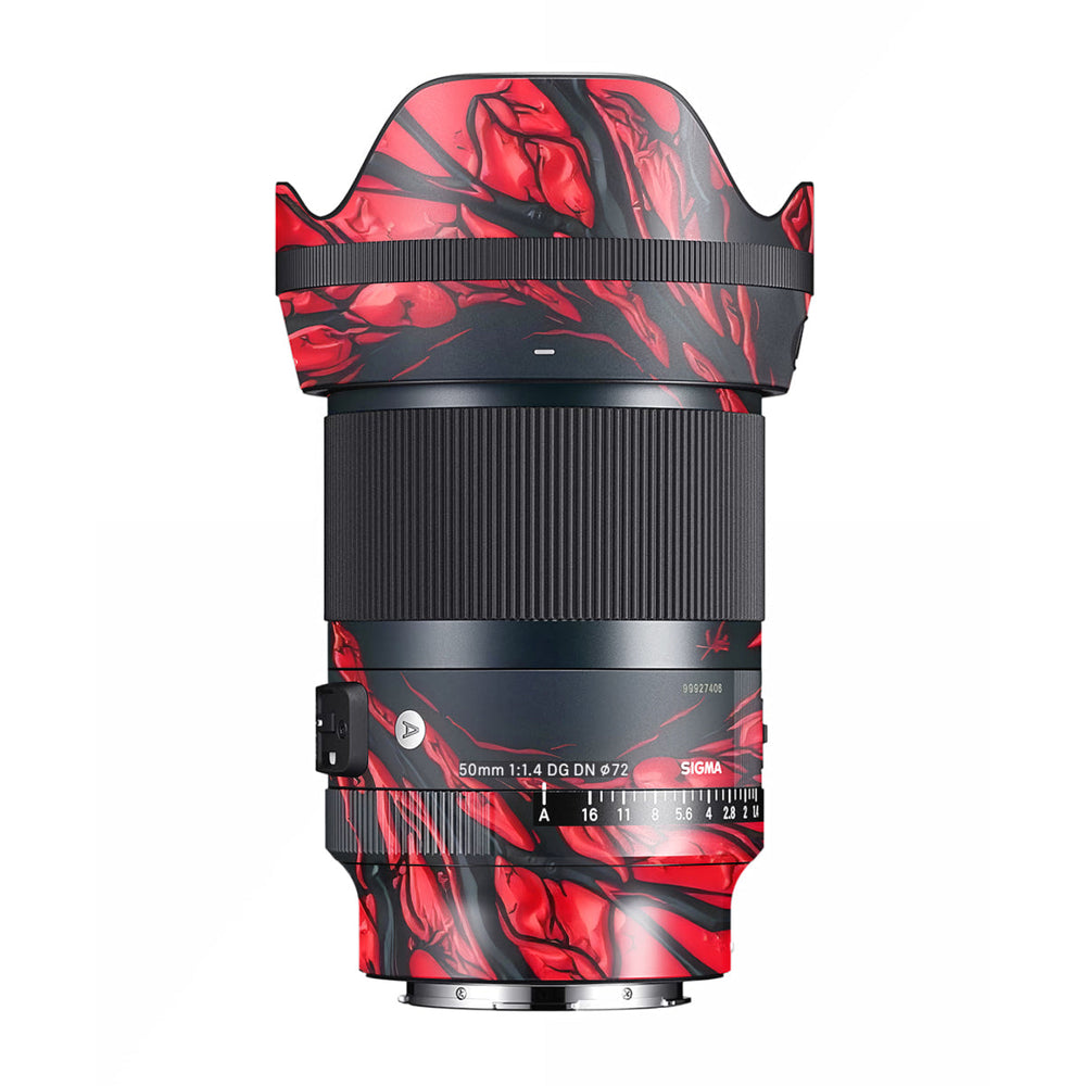 Venom Red Sigma 50mm F/1.2 DG DN Sony E Camera Lens Skin