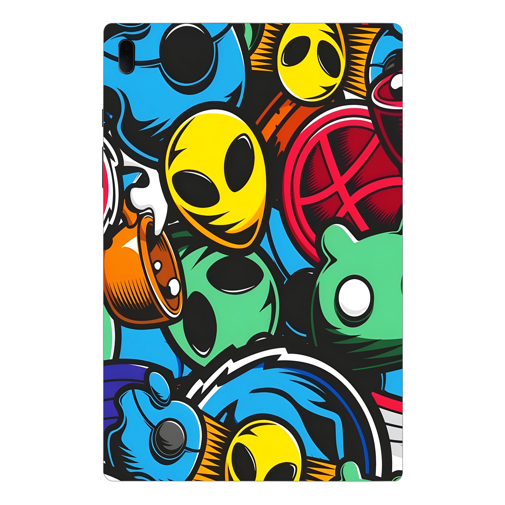 Samsung Galaxy Tab S7 FE Vibrant Chaos Tablet Skins