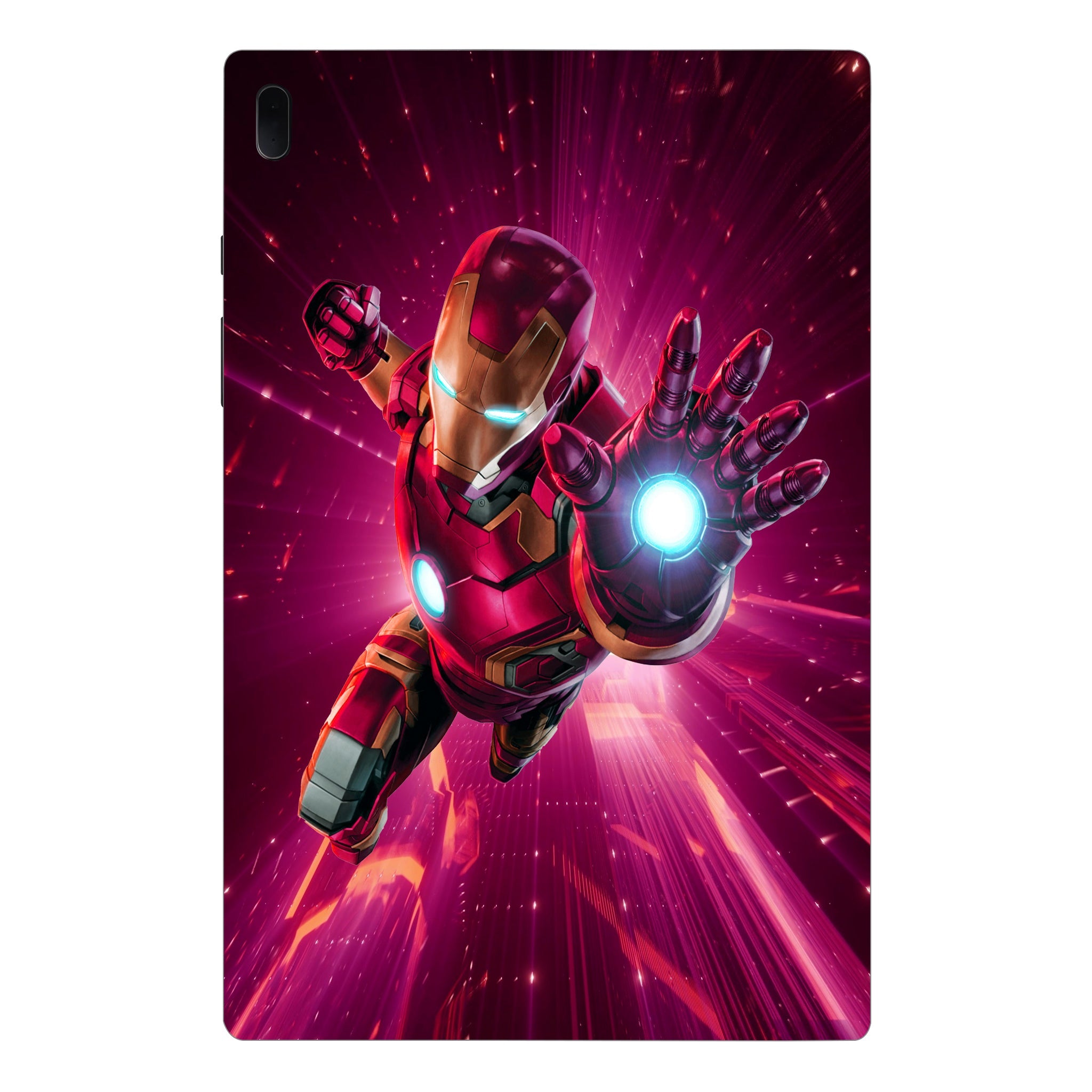 Samsung Galaxy Tab S7 FE Iron Man in Action Movies Tablet Skins