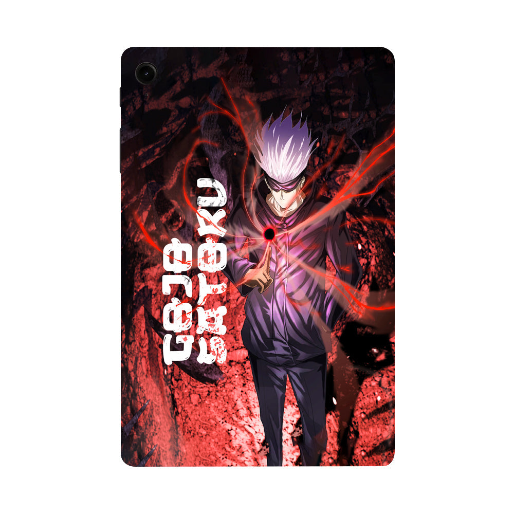 Samsung Galaxy Tab S9 FE Gojo Satoru Anime Tablet Skins