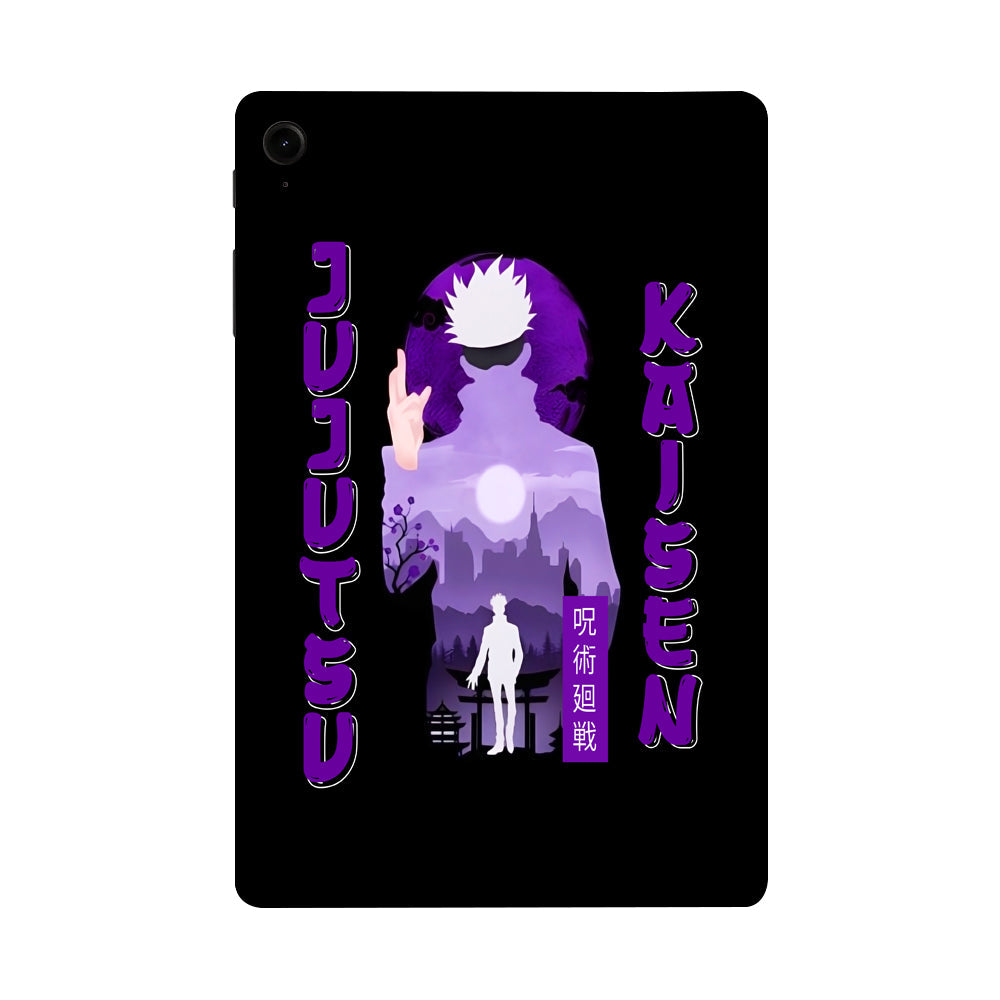 Samsung Galaxy Tab S9 Jujutsu Kaisen Gojo Silhouette Anime Tablet Skin