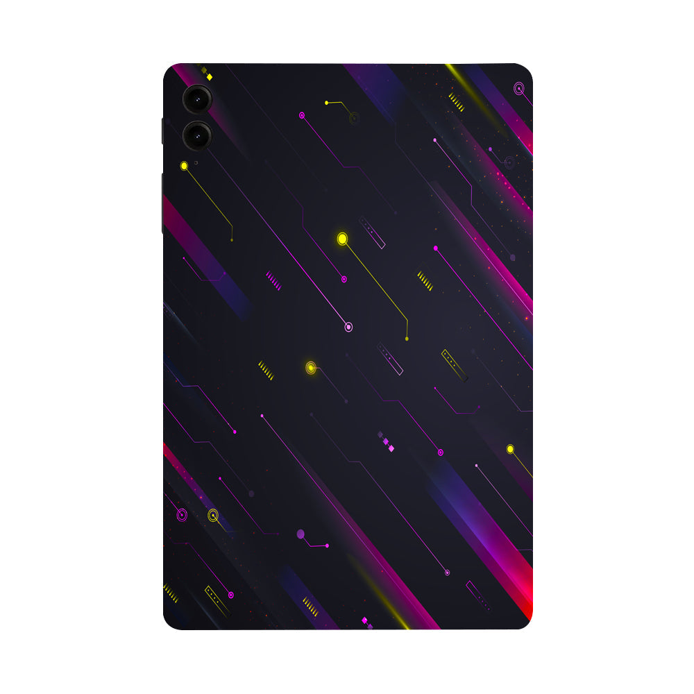 Samsung Galaxy Tab S9 FE Plus Gradient Futuristic Tablet Skins
