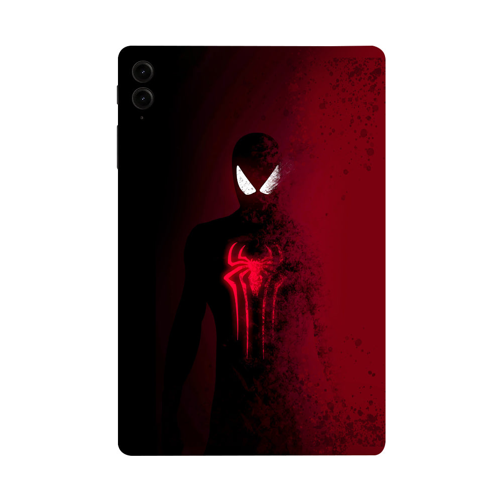 Samsung Galaxy Tab S9 FE Plus Spider Man in Shadows Movies Tablet Skin