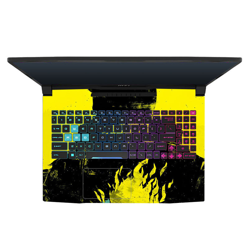 Backlit SAMURAI Jacket MSI Katana 15 B13V Laptop Skin