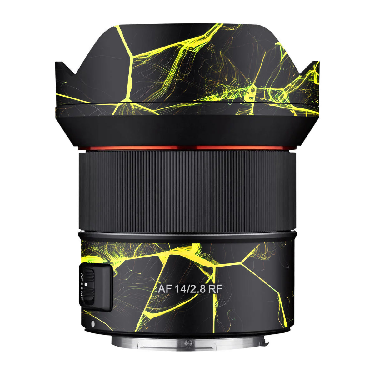 Plasma Grid Samyang AF 14mm F/2.8 RF Camera Lens Skin