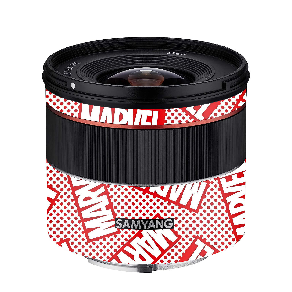 Marvel Comics Samyang FE 18mm F/2.8 Camera Lens Skin