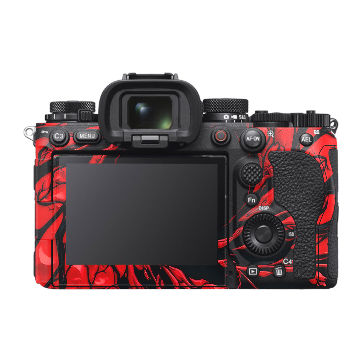 Venom Red Sony A1 Mark II Camera Skin