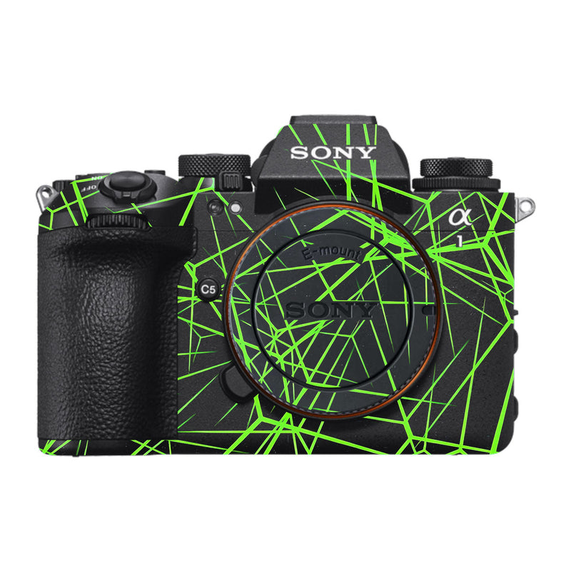 Neon Grid Sony A1 Mark II Camera Skin
