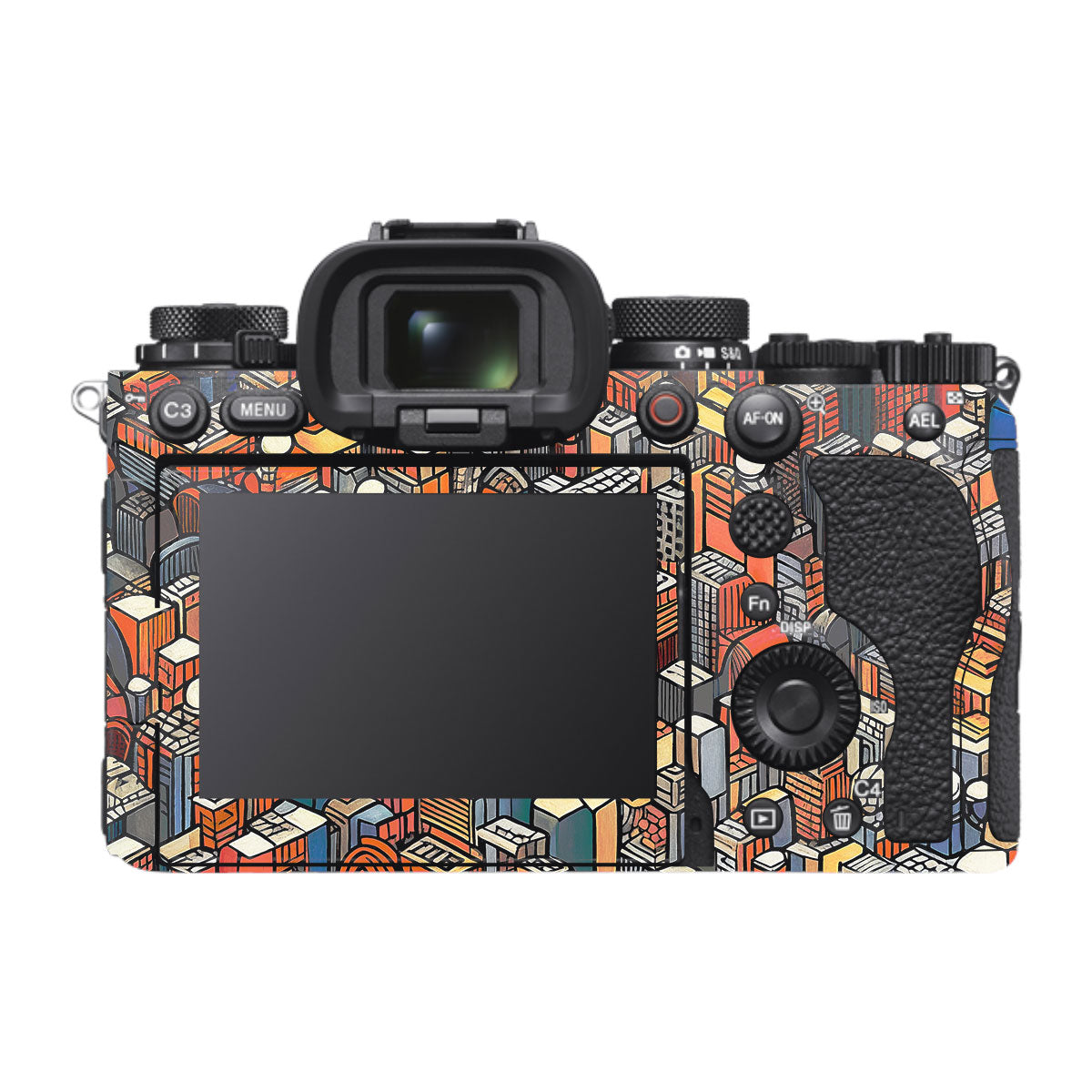 Isometric Cityscape Sony A1 Mark II Camera Skin