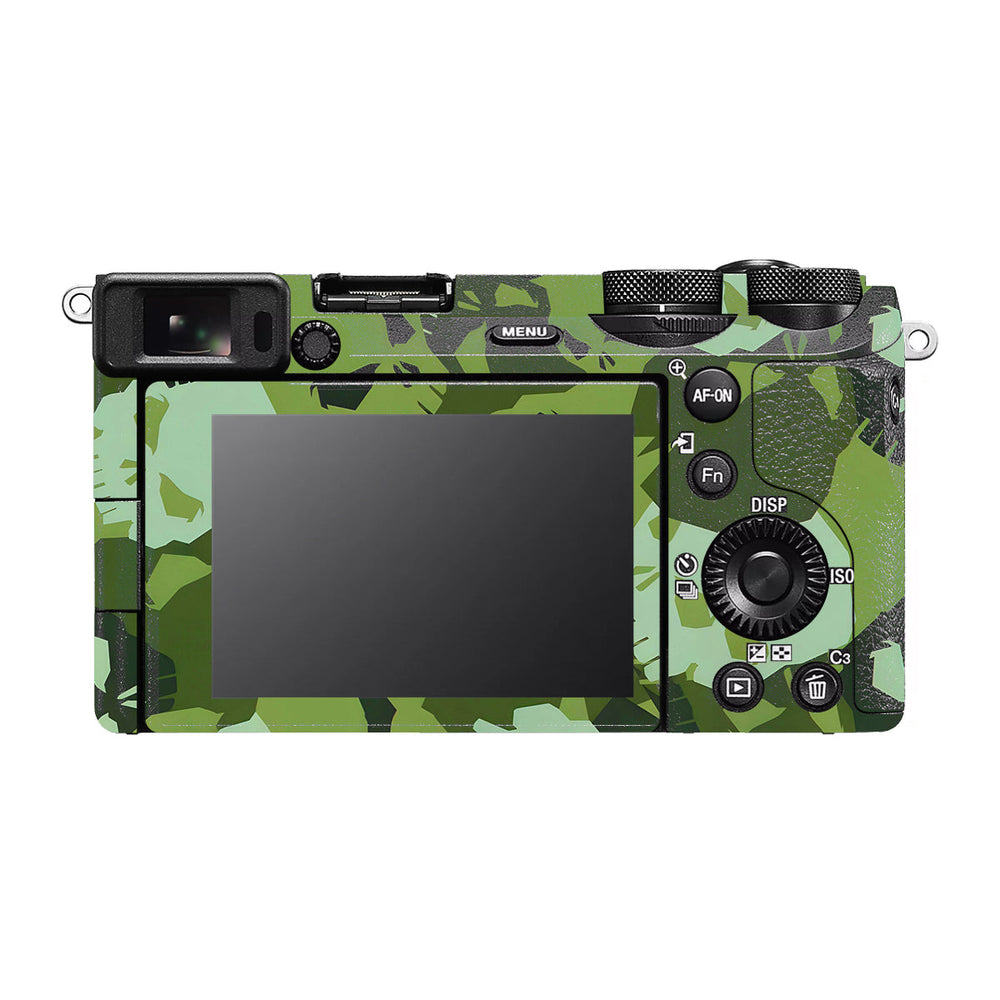 Tropic Camo Sony A6700 Camera Skin