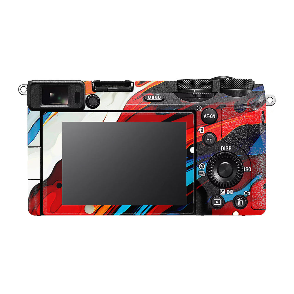 Fire & Ice Flow Sony A6700 Camera Skin
